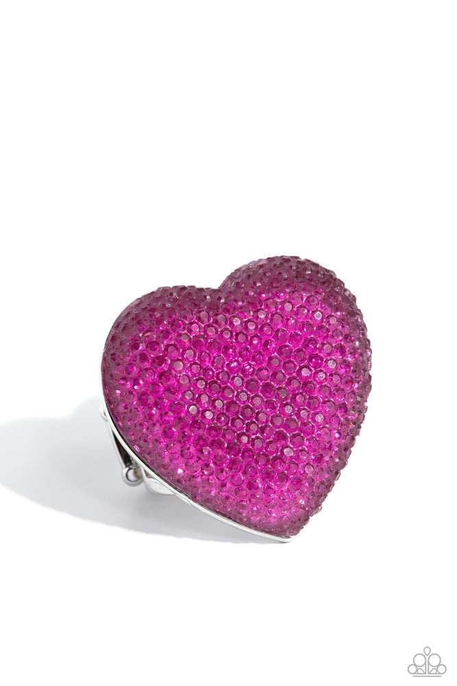 Hypnotizing Heart - Pink - Paparazzi Accessories – Do The Right Bling